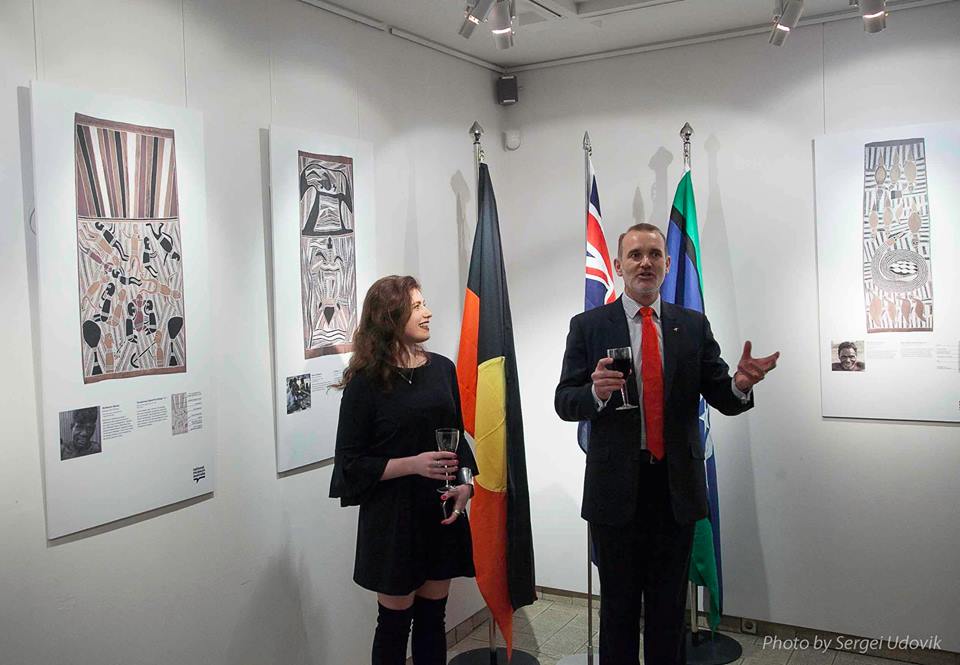 Australian Aboriginal Art Exhibition in Ukraine